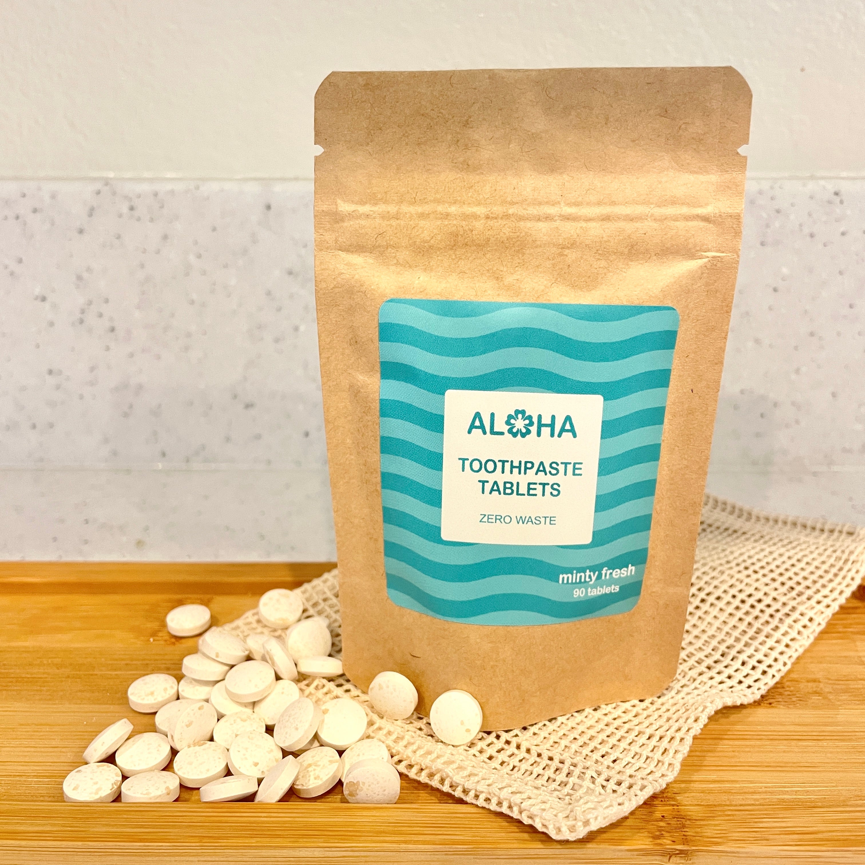 AlohaBrite Toothpaste Tablets – ALOHABRITE